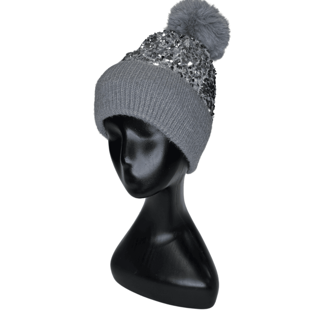 Sequence Velvet Lined Hat - Grey – Neola Apparel